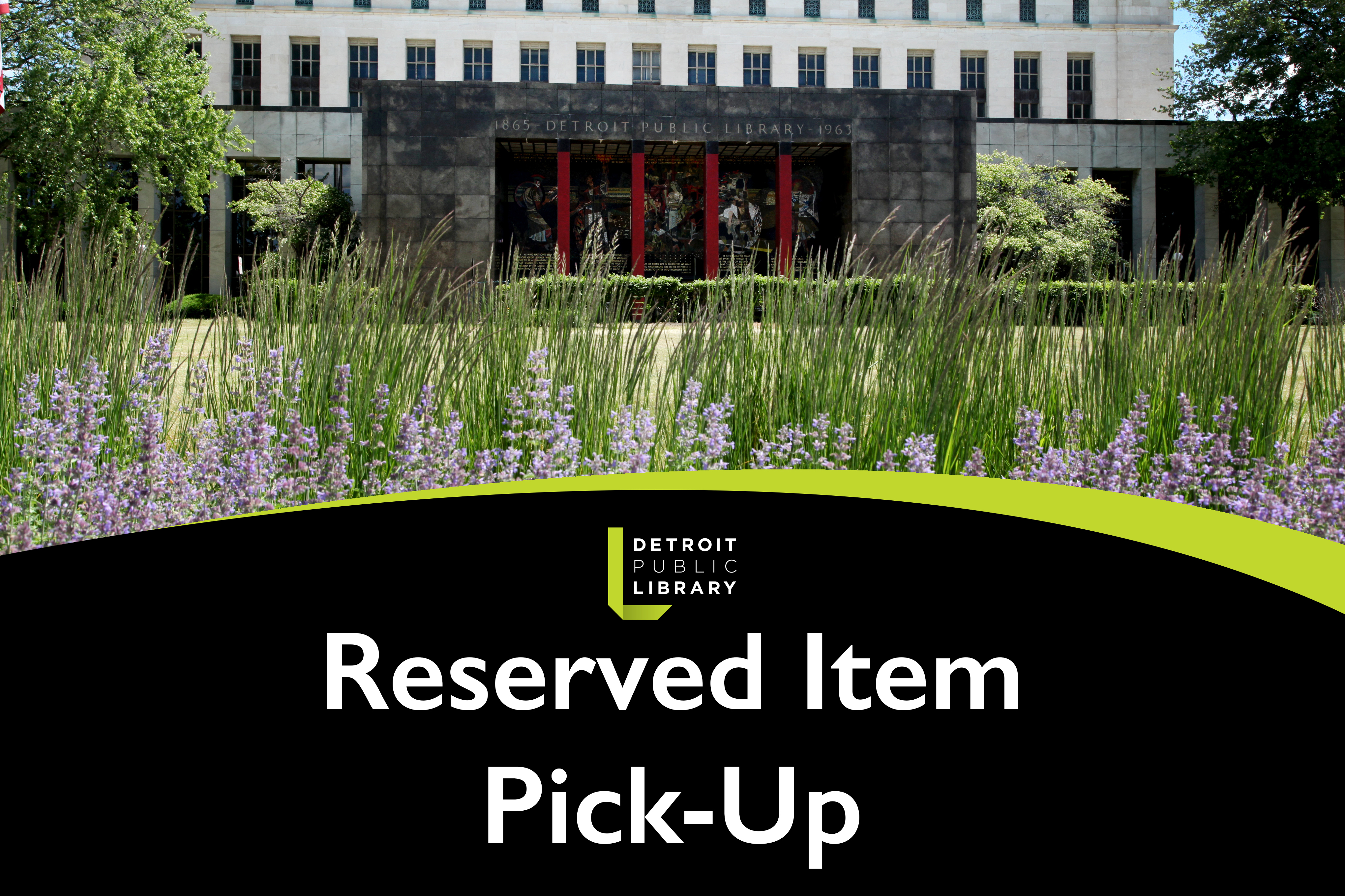 News: Reserved Items Pick-Up: Detroit Public Library